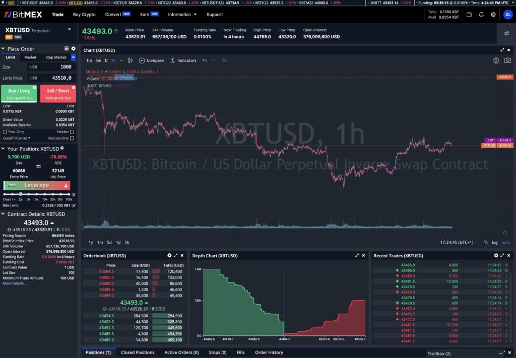 BitMEX Anleitung und Test – Block-Builders.de
